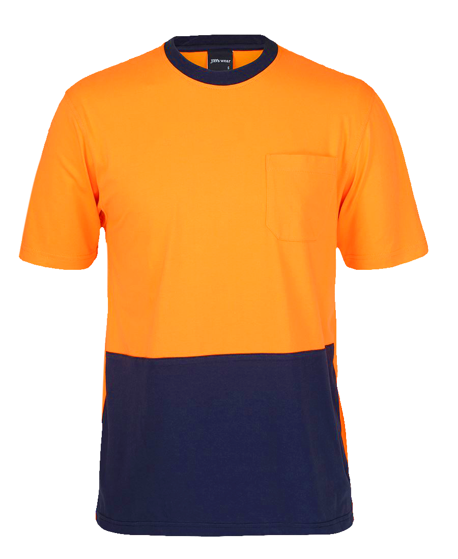 Hi Vis Crew Neck Cotton T-Shirt – GOWEAR